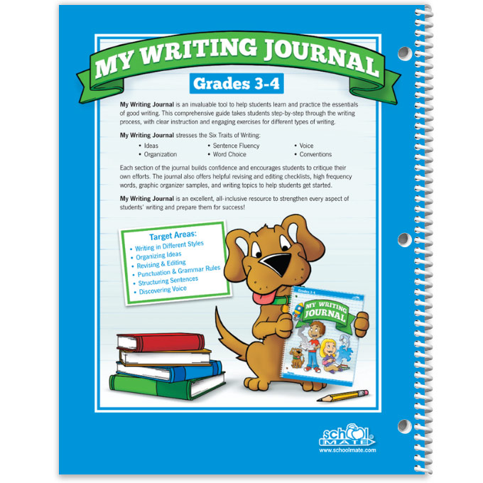 My Writing Journal (Grades 3–4) - School Supplies - School Mate